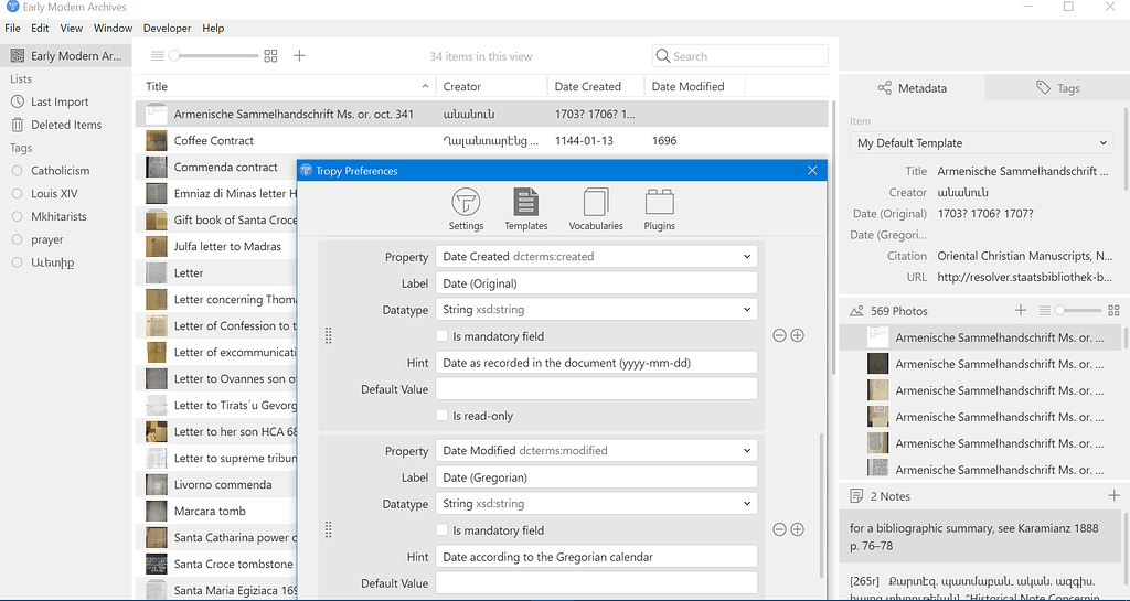 Custom Template Metadata Box Column Header Mismatch Troubleshooting