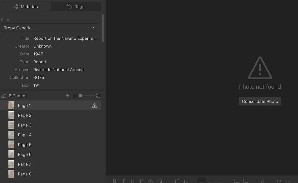"Photo Not Found" - Troubleshooting - forums.tropy.org